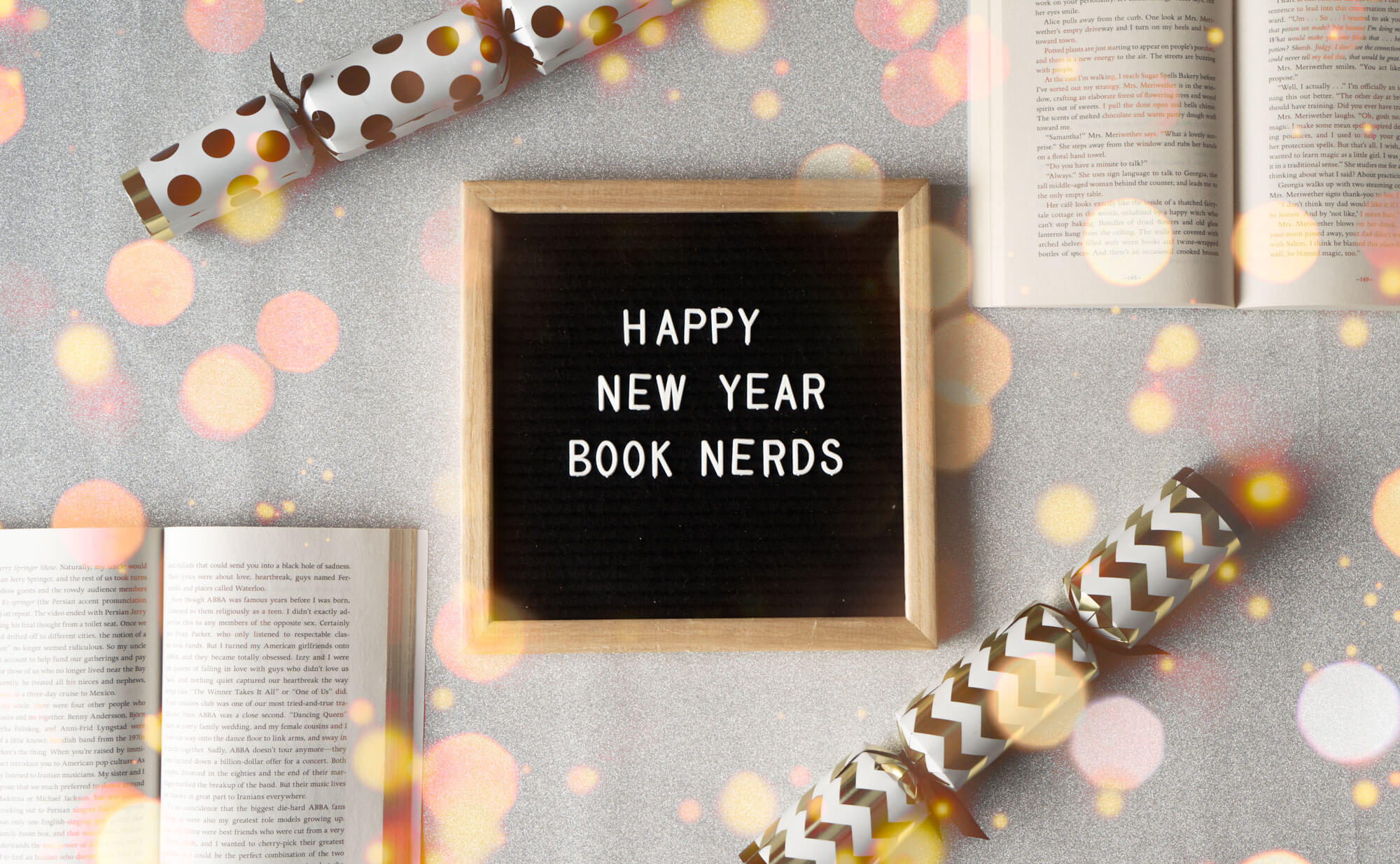Decorate for New Year's Eve and Get a Book Recommendation