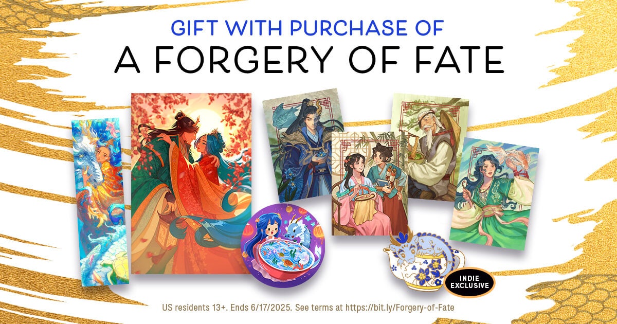 Enter the A Forgery of Fate Gift with Purchase Giveaway!