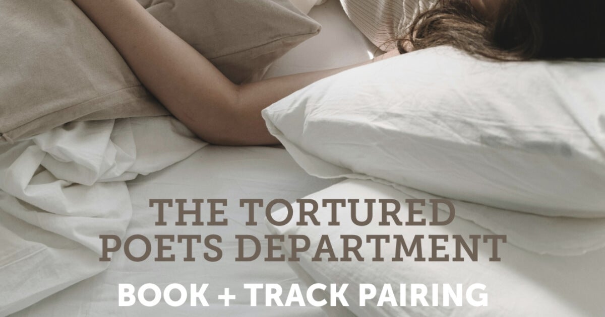 The Tortured Poets Department Book and Track Pairings - Underlined